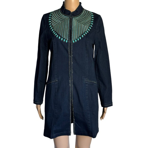 Midnight Velvet | Jackets & Coats | Midnight Velvet Womens Indigo ...